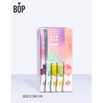 SG READY STOCK! Bop Probiotics Mouthwash strip - Travel Sachet Fruit ...