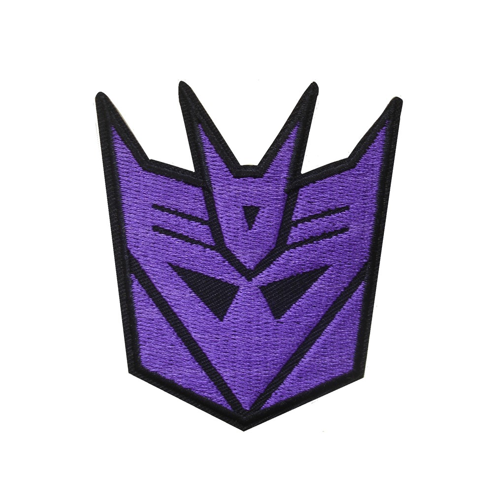 Superhero Iron On Patch Decepticon Children Transformers Embroidery ...