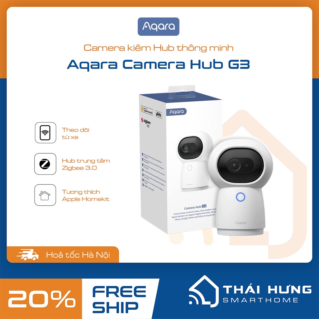 Aqara G3 CH-H03 smart Camera - AI recognition, integrated definition IR ...