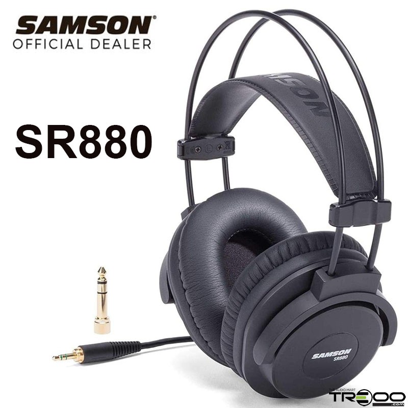 Samson SR880 Studio Monitoring Over-Ear Headphone | Shopee Singapore