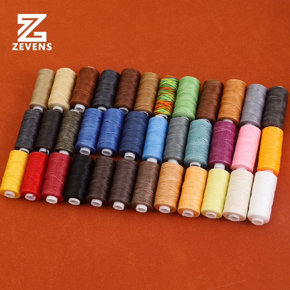 30M 0.8mm Flat Waxed Thread For Leather Waxed Cord For Diy Handicraft ...