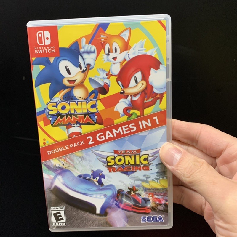 Nintendo switch Sonic mania • Team sonic racing double pack 2 in 1 ...