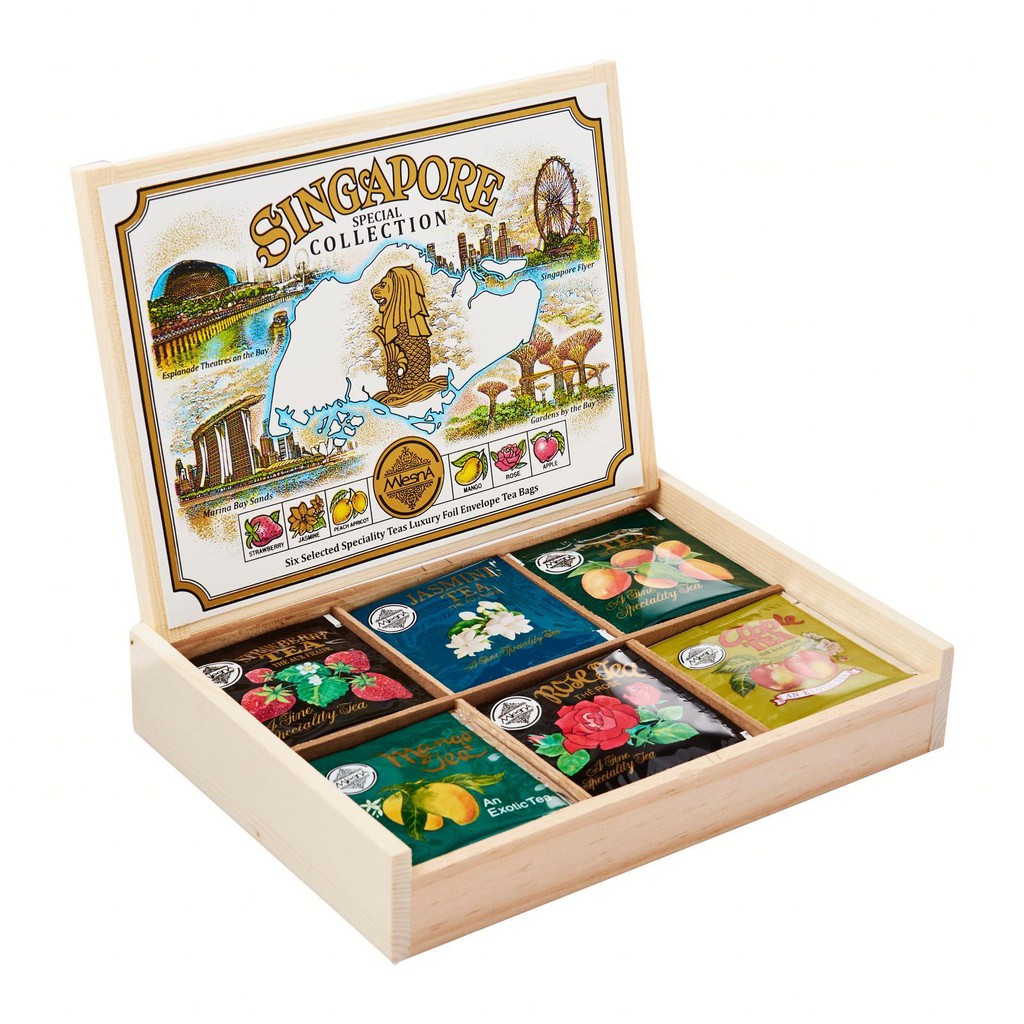 Mlesna Tea Singapore Map Special Collection | Shopee Singapore