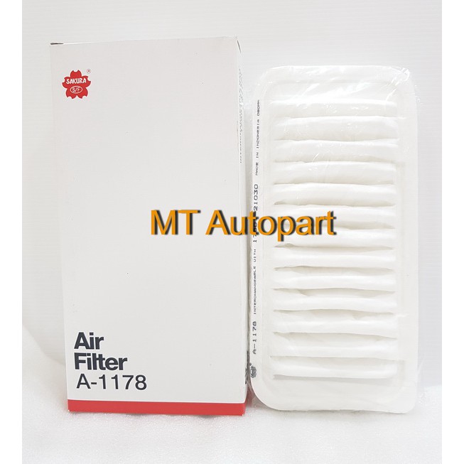 Air Filter Toyota Soluna Vios 2003 (First Model) Sakura A-1178 | Shopee ...