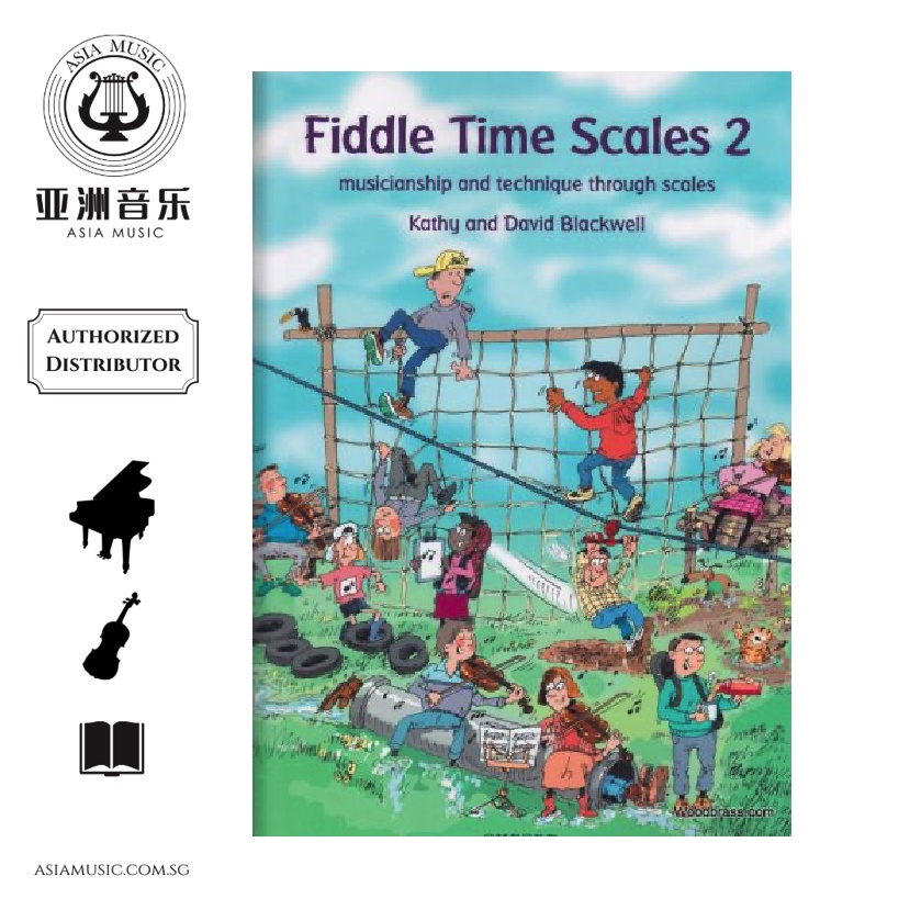 AUTHORIZED DISTRIBUTOR - FIDDLE TIME SCALES BOOK 2 | Shopee Singapore