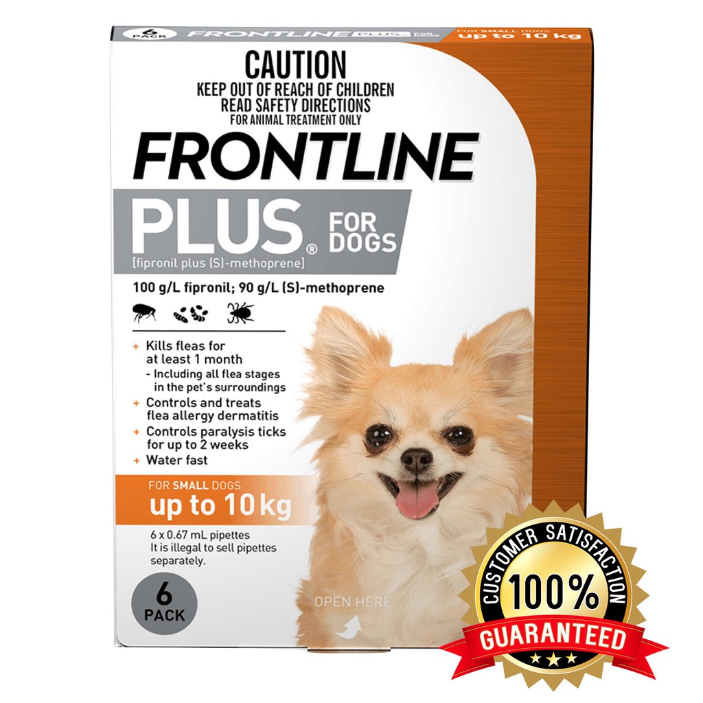 Frontline Plus For Dogs and Cats All Sizes 6 Pipettes | Shopee Singapore