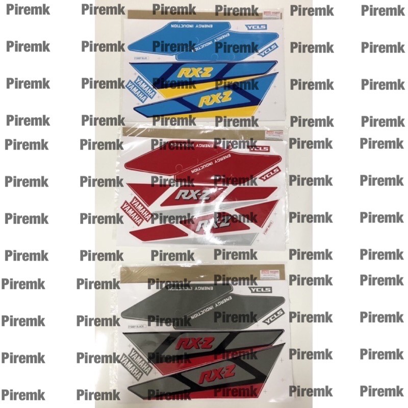Moritaka sticker rxz /stripe rxz model energy /batman /bojan/mallbore ...