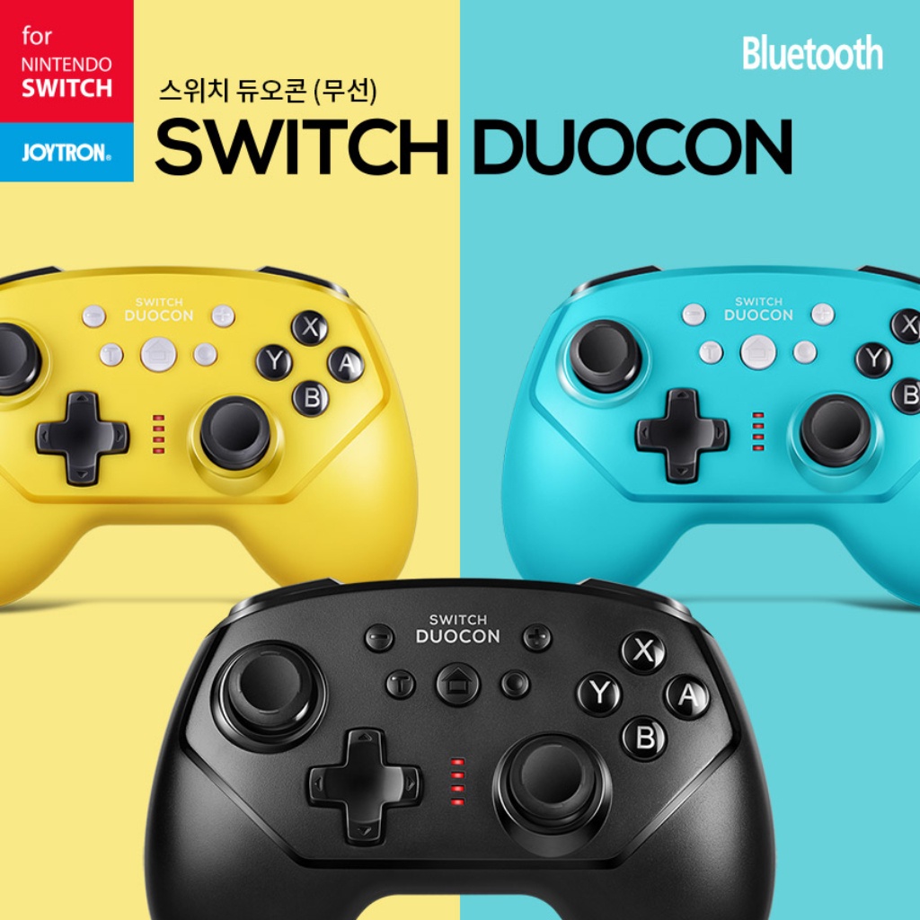 Nintendo Switch Pro Controller [ JOYTRON ] Switch DuoCon, Joycon JoyPad ...