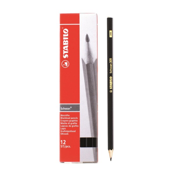 Stabilo 309 Graphite 2B Pencils | Shopee Singapore
