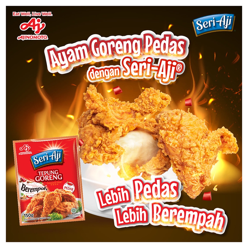 Ajinomoto Seri-Aji Seasoned Series Fried Flour Chicken Tepung Goreng ...