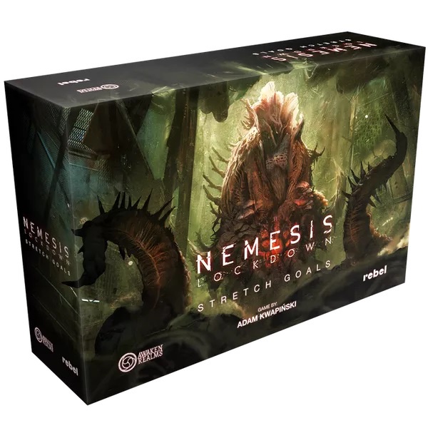 Nemesis Lockdown Stretch Goals Box (includes Chytrids Alien Expansion & Untold Stories #3 Co ...