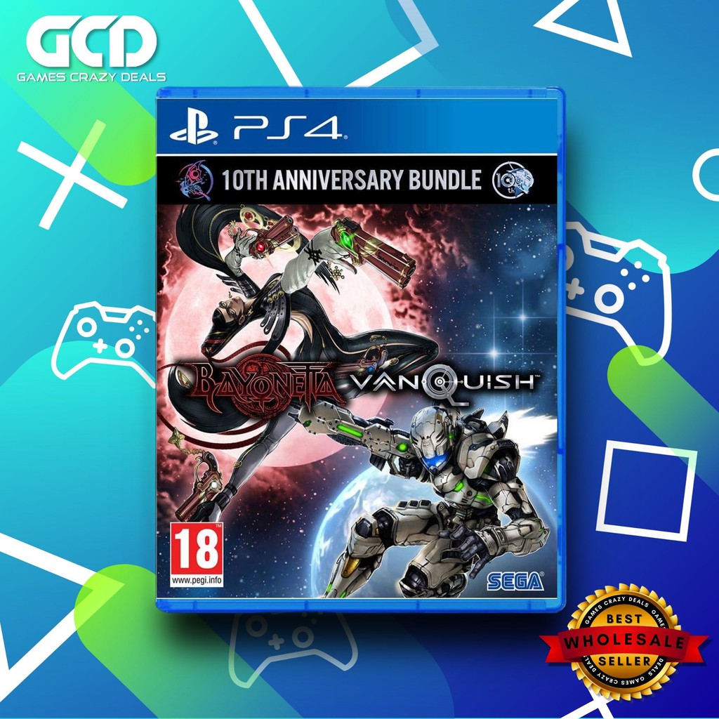 Ps4 Bayonetta And Vanquish 10th Anniversary Bundle Local Version