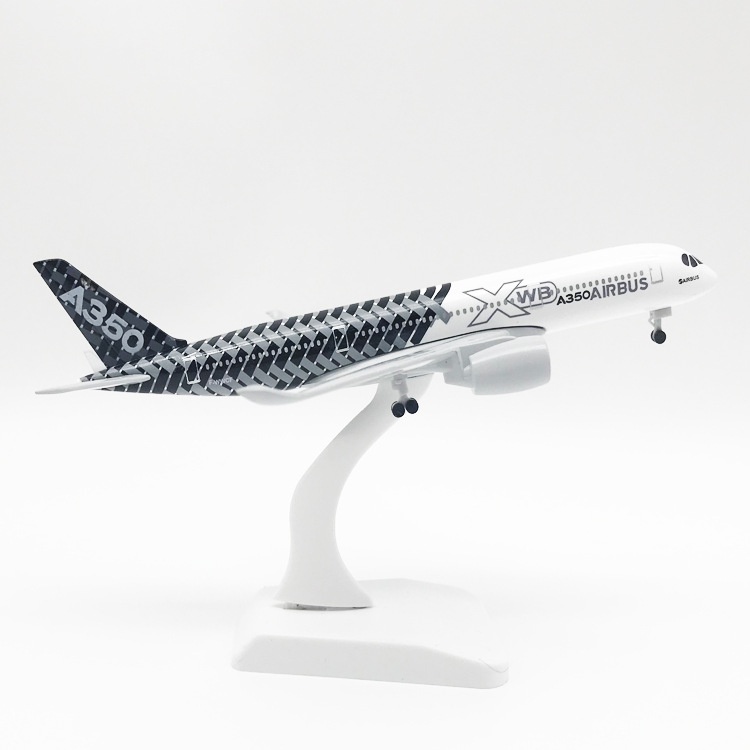 Airbus A350 (Aircraft Metal Model) Aircraft Model Size 20 CM Material ...