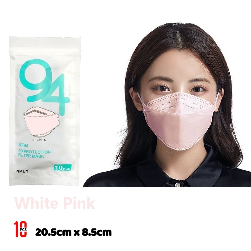 【Local Ready Stock】 KF94 Korea Mask | BFE ≥99% | 4 PLY | 3D Face Mask ...