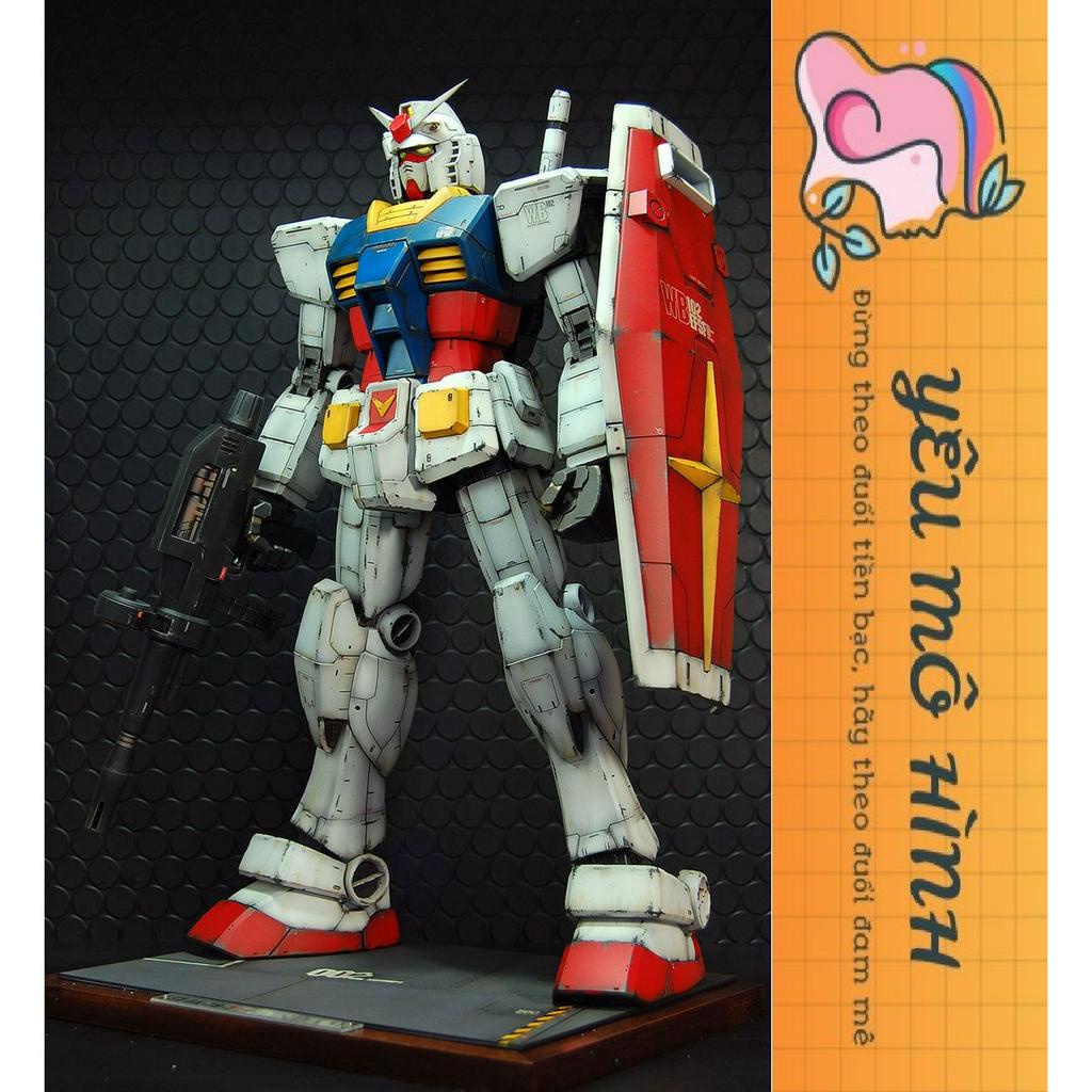 [Super huge] Gundam Mega Size RX-78-2 Comes with Water Decal | Shopee ...