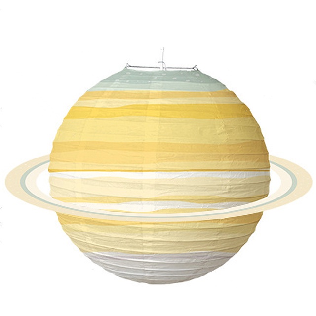 Planets Paper Lanterns Planet Theme Happy Birthday Party Decor Kids ...