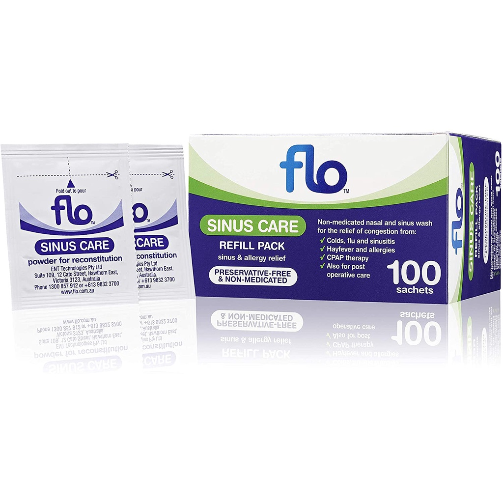 FLO SINUS Care Refill [Multiple Sizes Available) Similar NeilMed ...