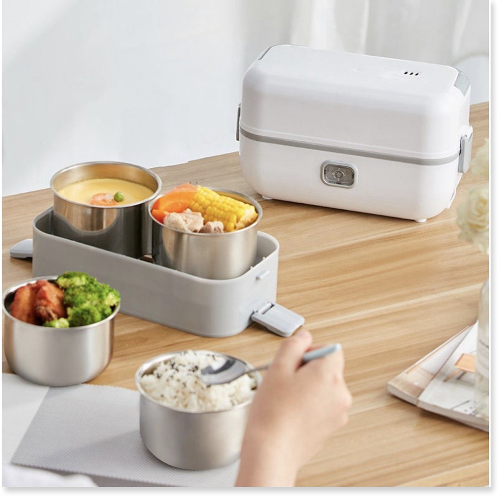 PP Care Japan 200W office food warming lunch box with 4 cups 2021 ...