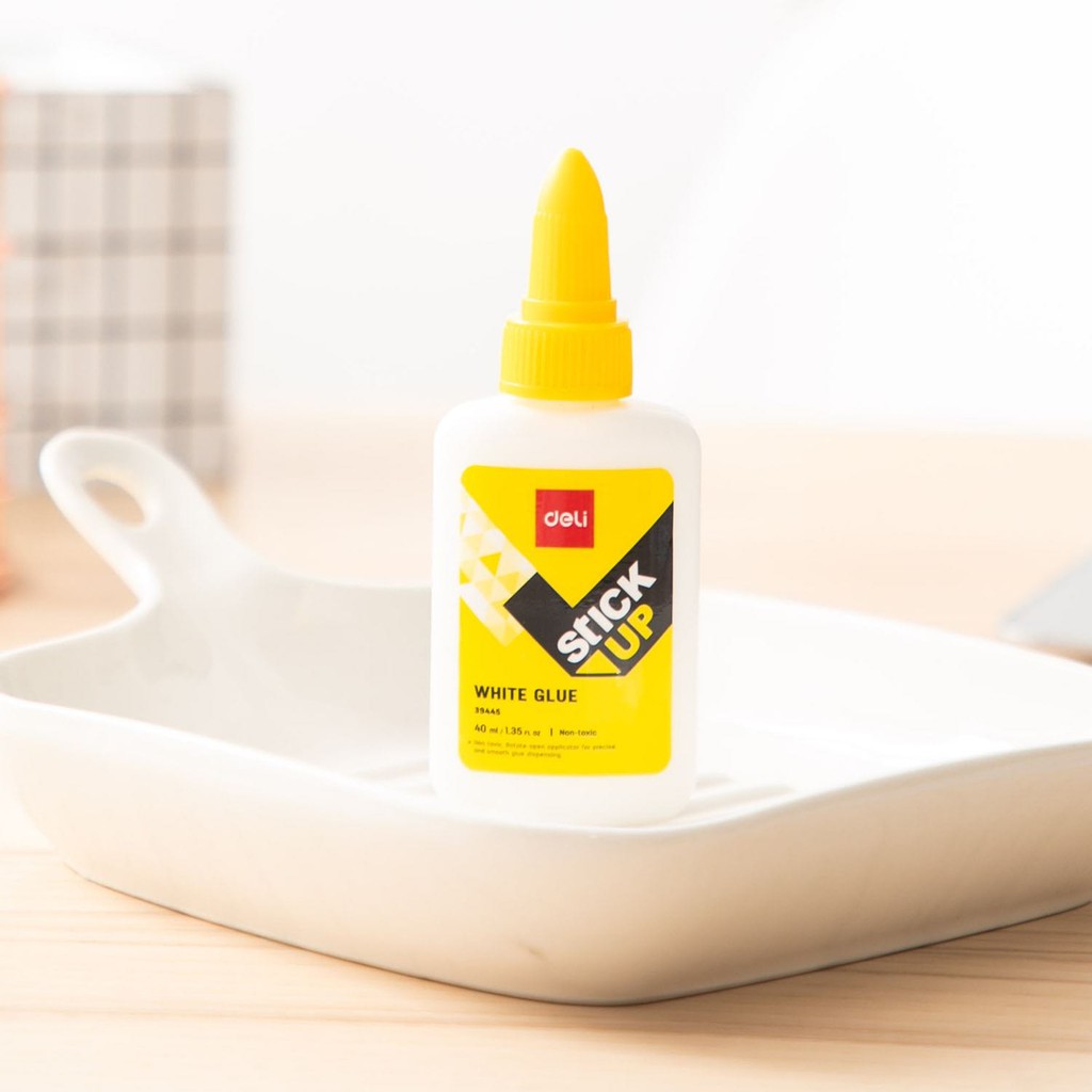 Deli Multipurpose Milk Glue E39445 for Fabric, Paper, DeCal, Wallpaper ...