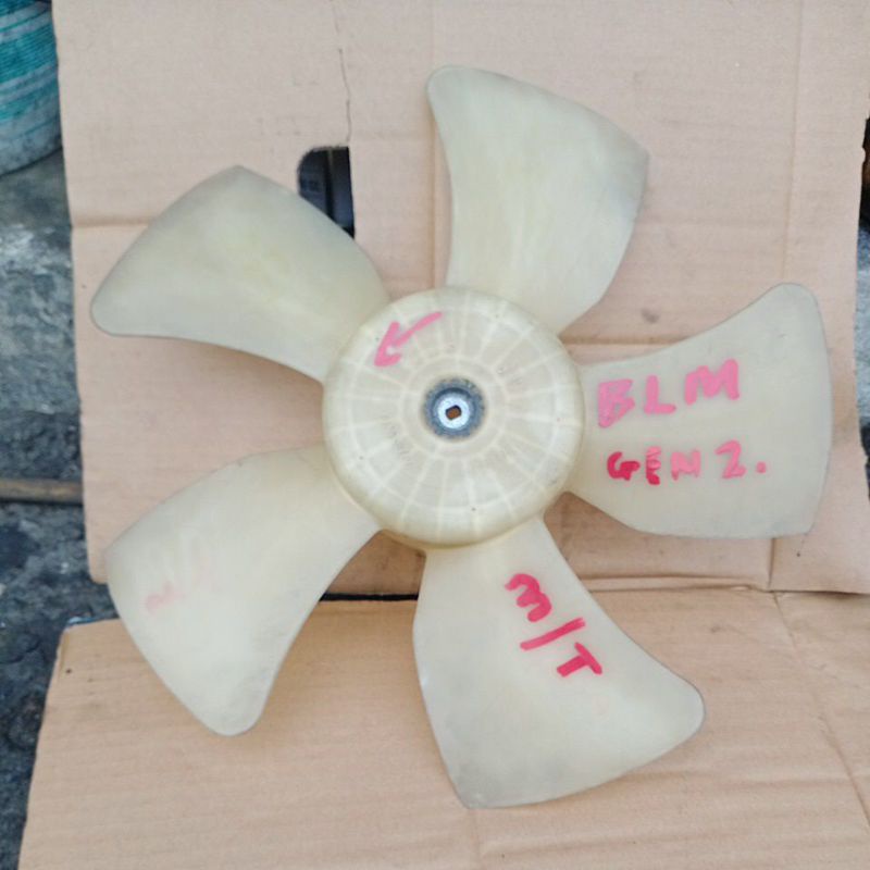 PROTON SAGA BLM FL FLX / GEN2 /PERSONA DENSO RADIATOR FAN BLADE (MANUAL ...