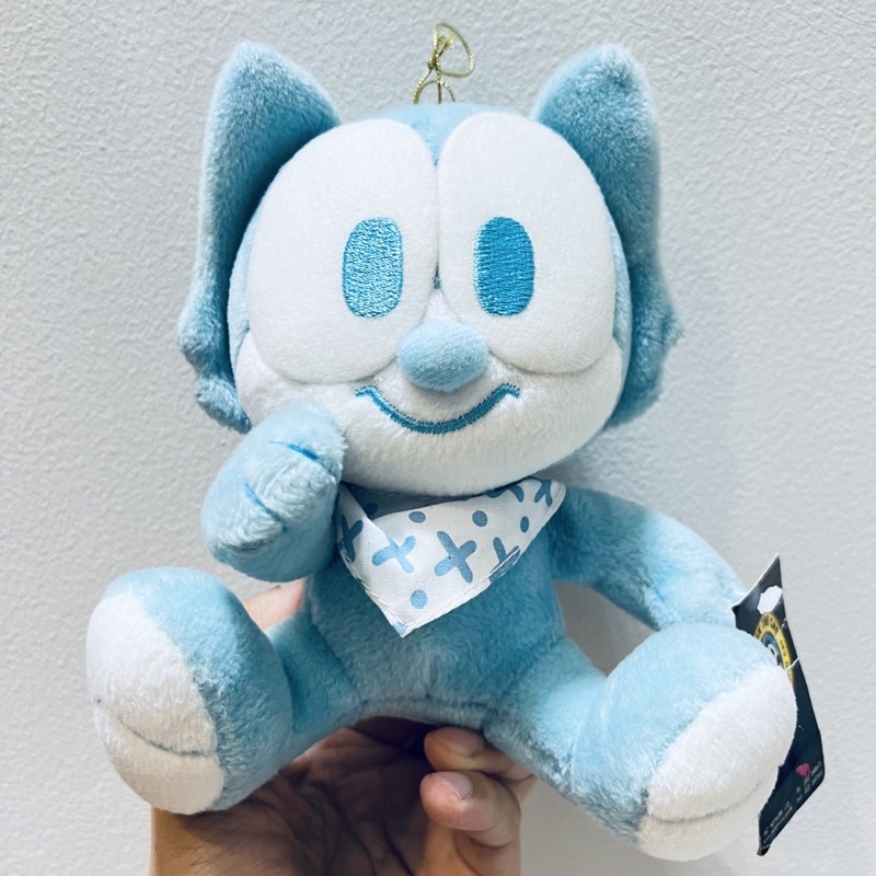 Felix the cat Doll Most Rarest Work Blue Color Perfect Condition Ear ...