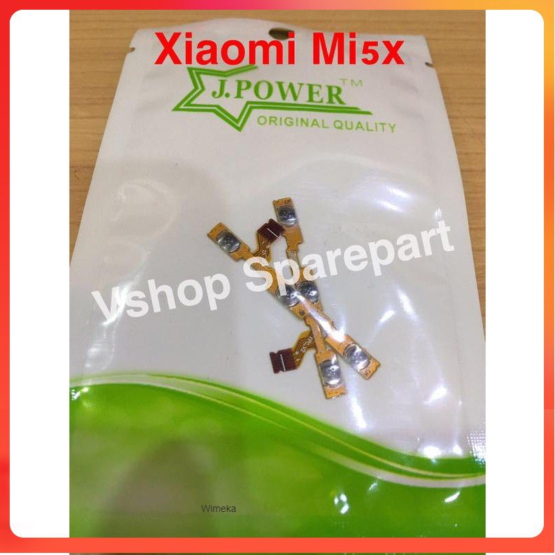 WMK Flexi Flexible Flexible Power On Off Volume Xiaomi Mi 5X Mi5x Mi A1 ...