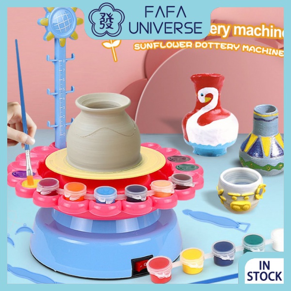 FAFA Universe USB Electric Pottery Machine Mini Pottery Making Machine ...
