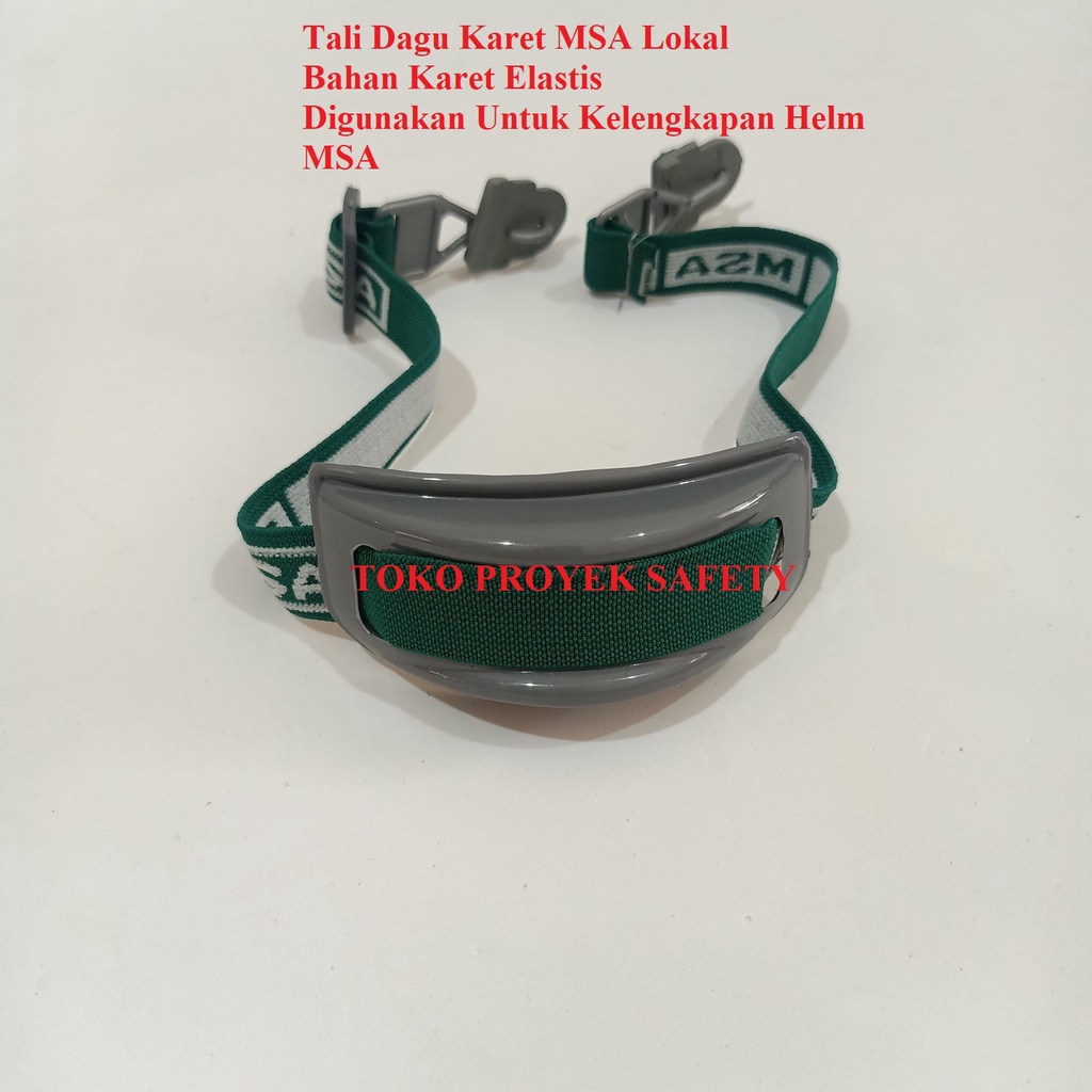 LOKAL MSA chin strap, rubber strap, local MSA project helmet | Shopee ...
