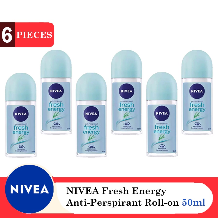 NIVEA Fresh Energy Anti-Perspirant Roll-on 50ml | Shopee Singapore