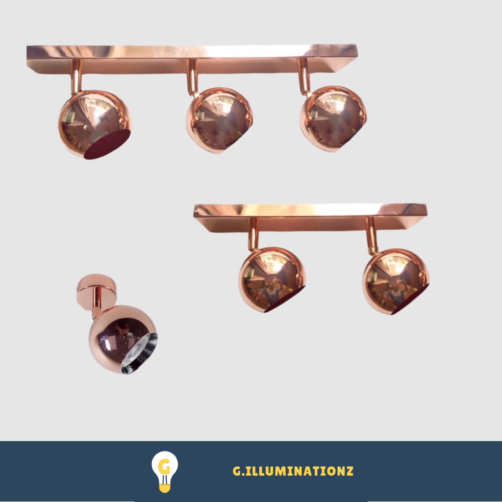 GU10 LED Modern Rose Gold Wall Lamp For Bathroom Vanity Lighting ...
