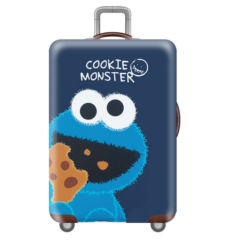 Cartoon Series Luggage Cover Travel Suitcase Protector Sesame street We ...