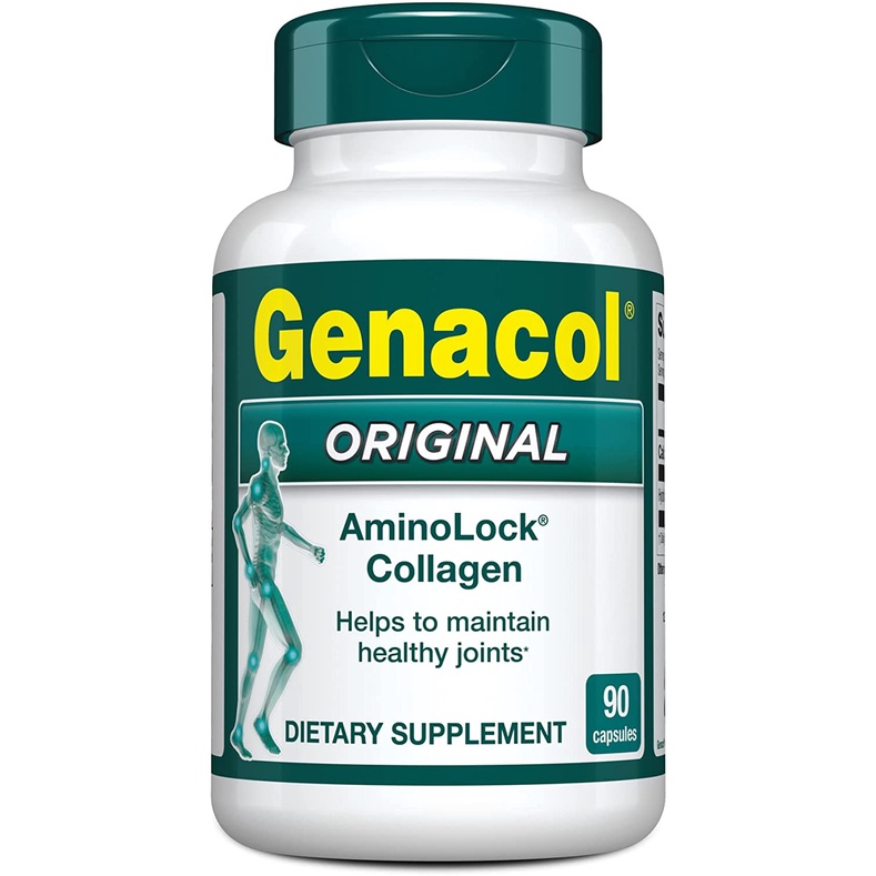 Genacol Hydrolyzed Collagen Joint Health Supplement 90 Capsules for Men ...