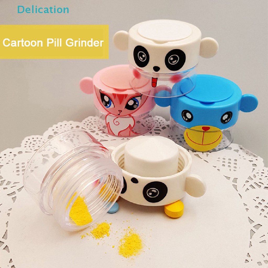 [Delication] Powder Tablet Grinder Powder Pill Cutter Medicine Splitter ...