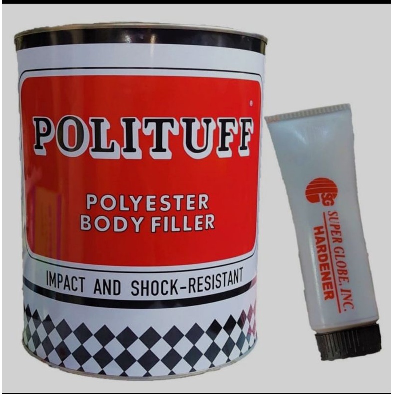 high quality Polituff Polyester Body Filler with Hardiner (1Liter ...