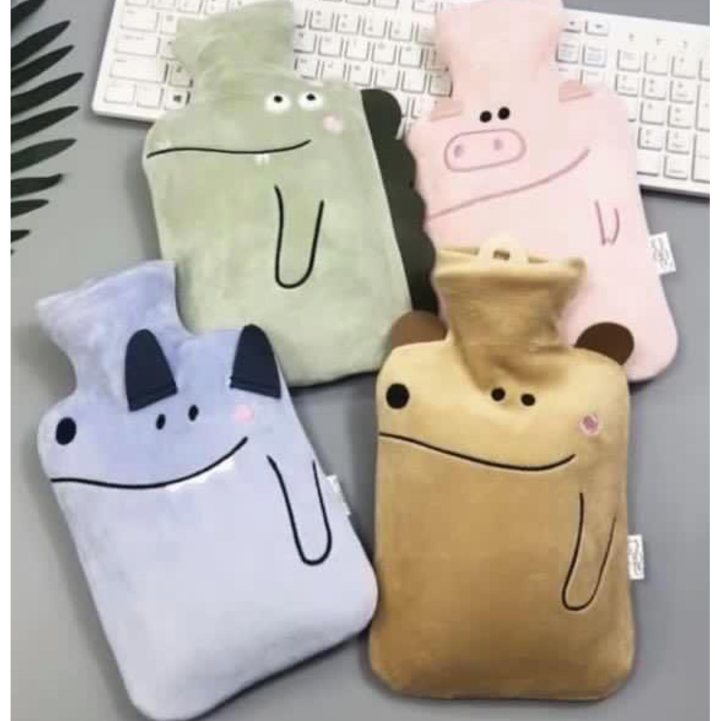 500ml Kids Size Cute Plush Animals Small Size Cramps Menstrual Hot ...