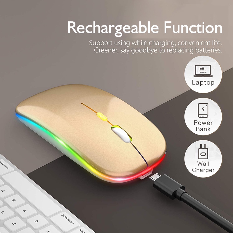 🔥ready stock🔥 Wireless Mouse 2.4Ghz Receiver Optical Adjustable Silent ...