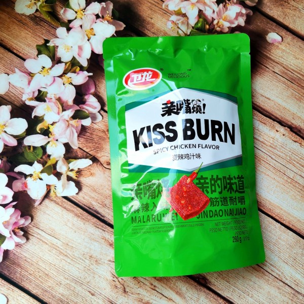 Wei-Long Kiss Burn Bean Curd 卫龙亲嘴烧 | Shopee Singapore