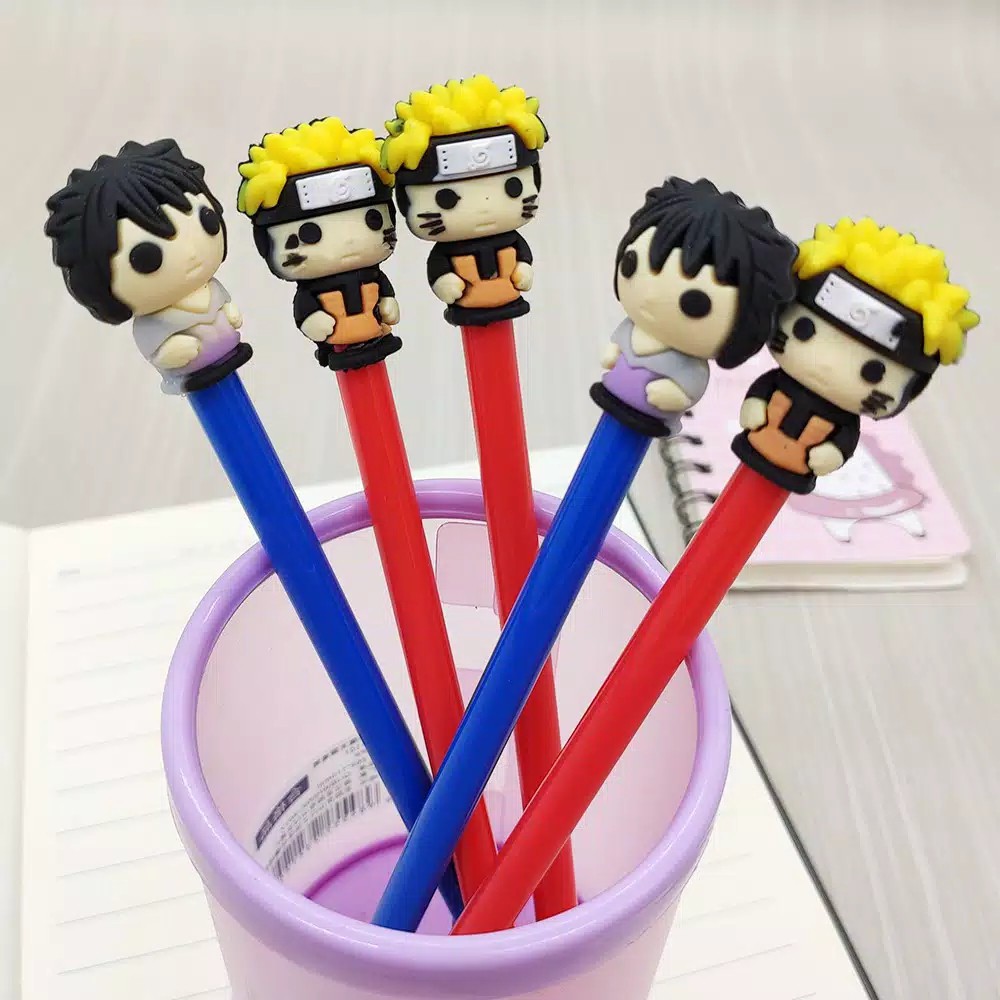 Naruto Cute Character Gel Pens / Character Gel Pens | Shopee Singapore