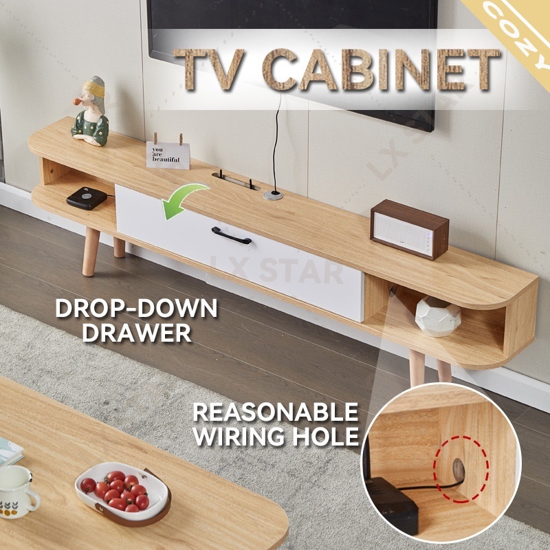 Landing Minimalist Tv Console Cabinet Simple Modern Tv Cabinet Small ...