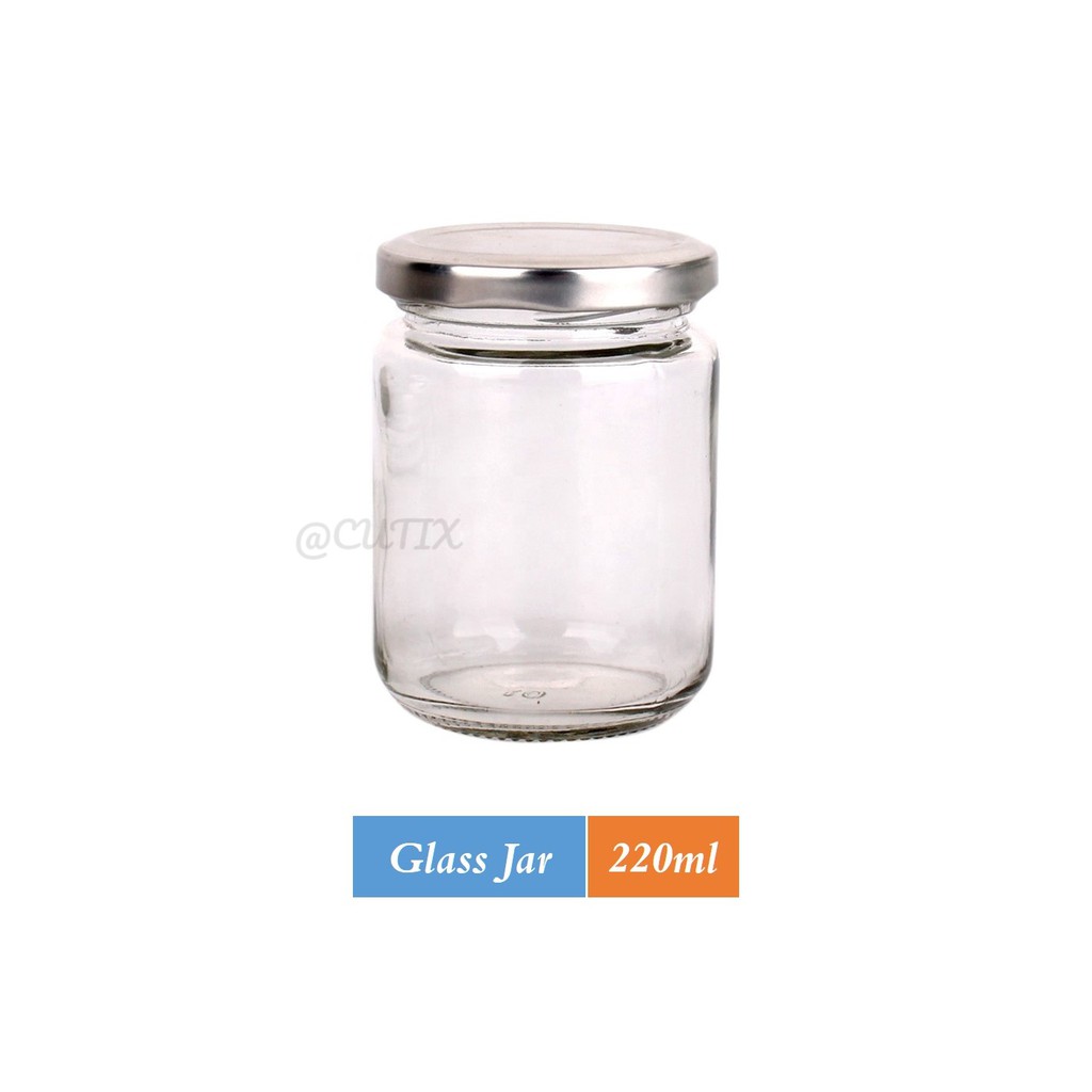 Airtight Round Glass Jar Mini Bottle Storage Container Wedding Door ...
