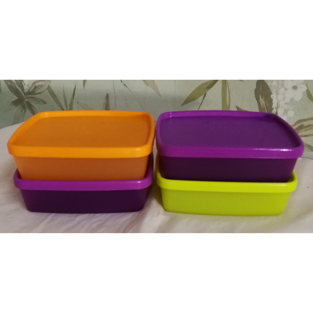TUPPERWARE MULTI COLOUR CONTAINERS (LIMITED EDITION) | Shopee Singapore