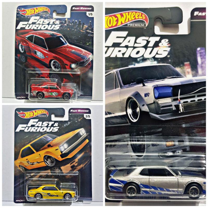 Hot Wheels Premium Fast And Furious Fast Rewind Nissan Skyline HT ...