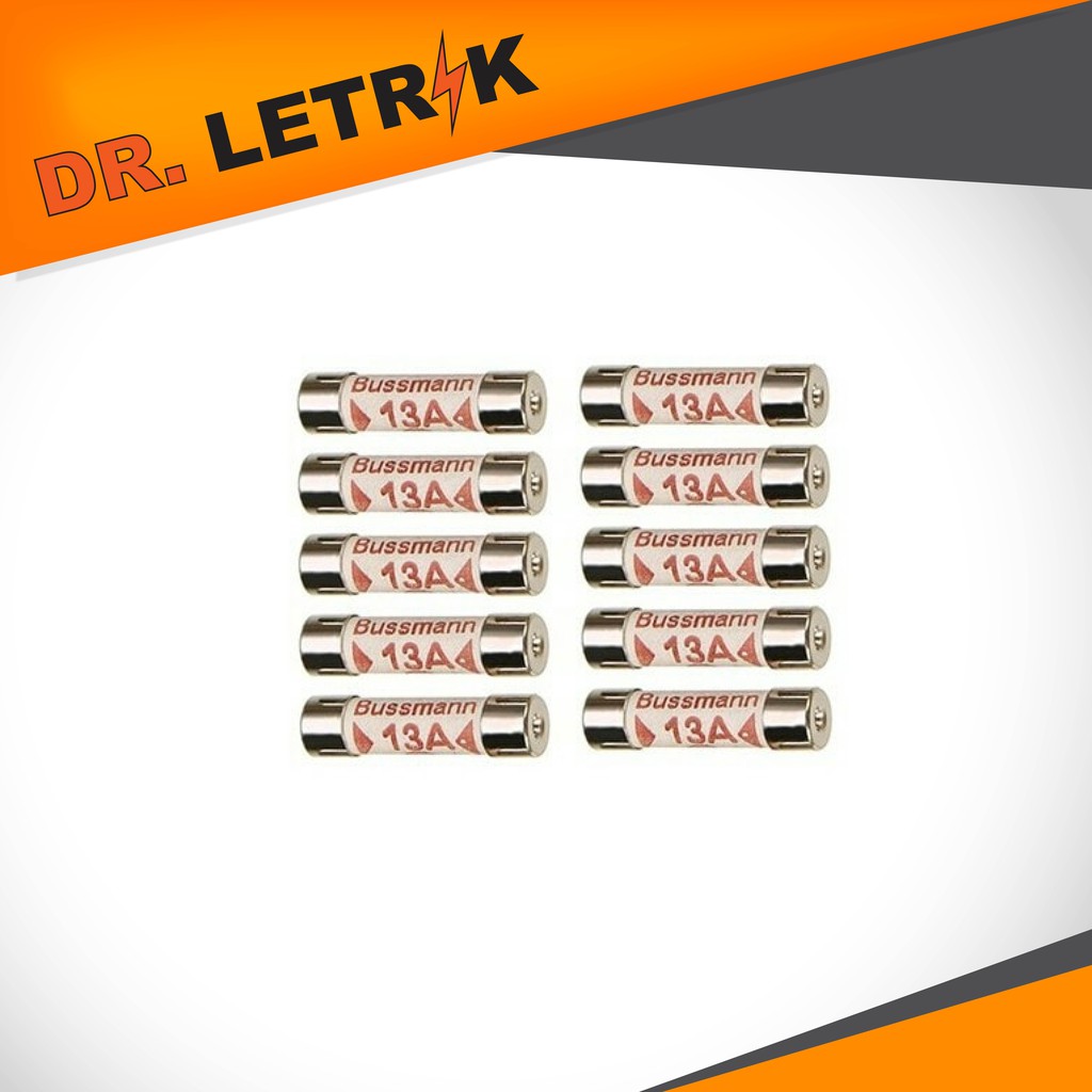 [10PCS] 13A / 15A Main Plugs Replacement Fuse /Switch Fuse/Plug Top ...