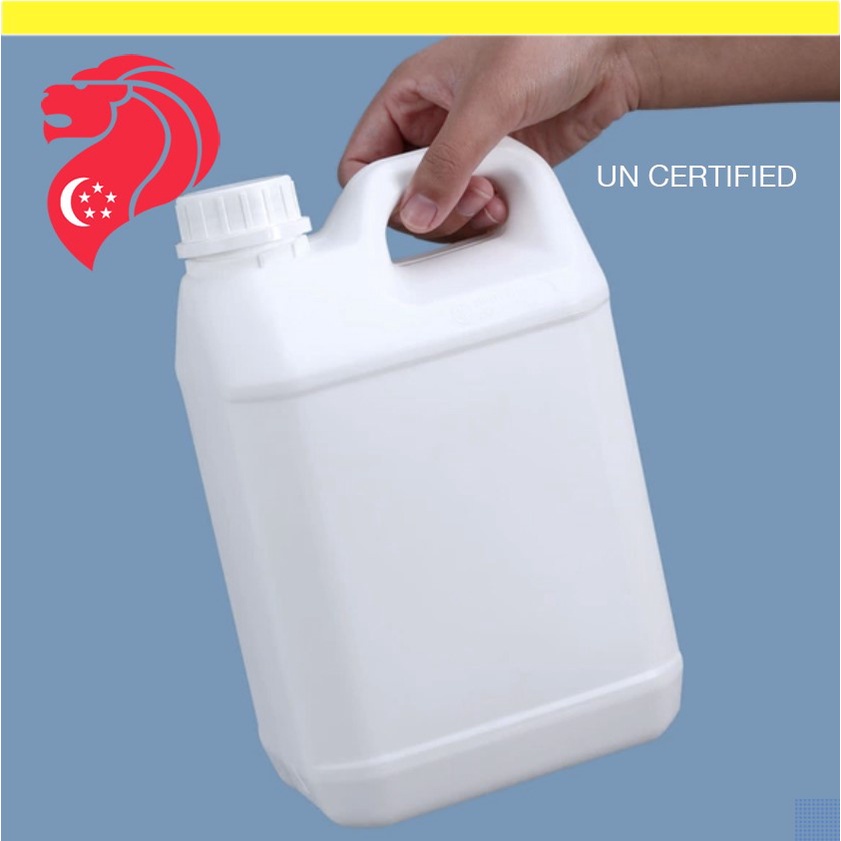 [SG SELLER] 2.5L, 5L & 10L Opaque Liquid Bottle :: Refillable Fluorinated Container | Shopee ...