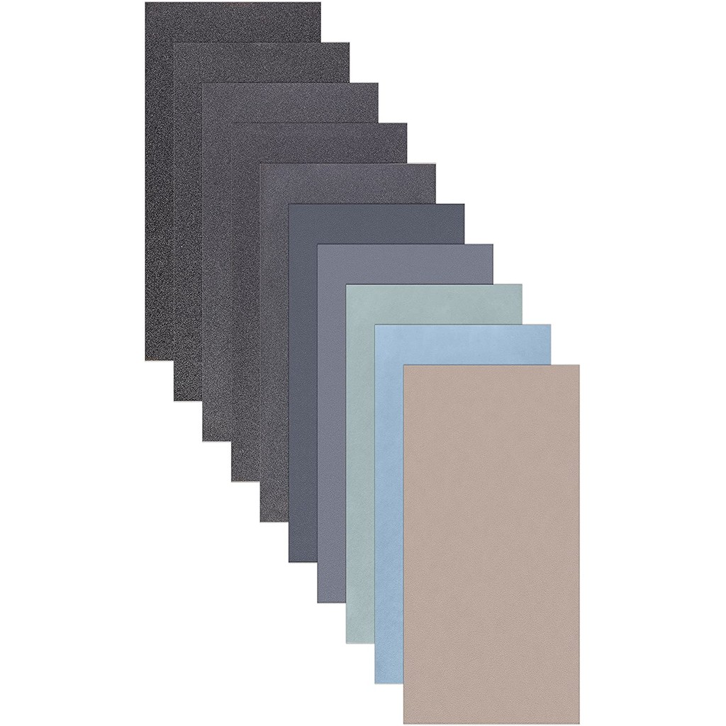 Assorted Sandpaper 8 Sheets, 230 x 95 mm, Wet and Dry Sand paper, 400 ...