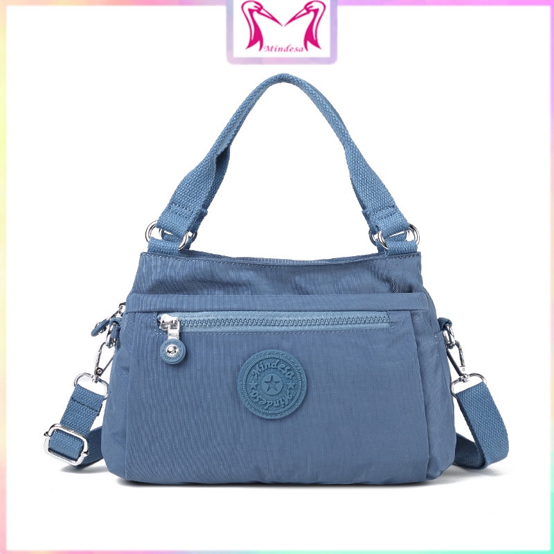 MINDESA New Ladies Shoulder Bag 8625# Waterproof Oxford Cloth Large ...