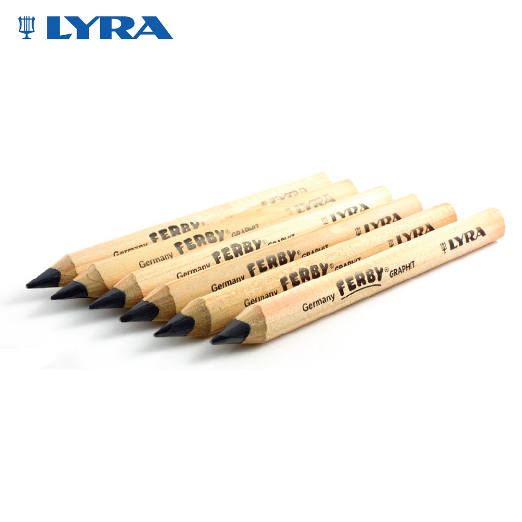 Short Triangular Jumbo Pencil For Kids (LYRA Ferby Graphite) | Shopee ...