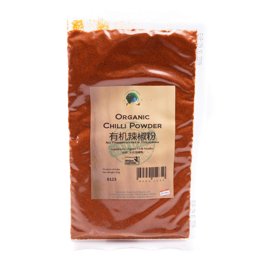 Organic Chili Powder (2x60g) | Shopee Singapore