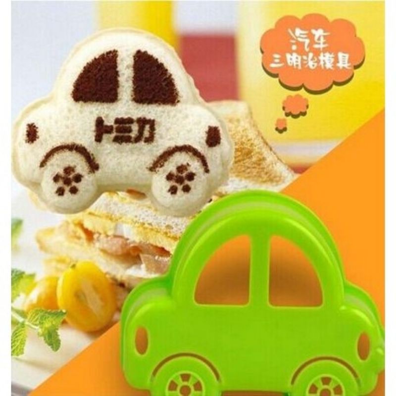 Car Bread Mould Sandwich Maker DIY Cutter Toast Bread | Shopee Singapore
