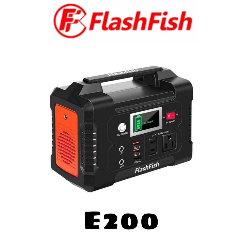 FlashFish E200 Portable Power Generator | Shopee Singapore